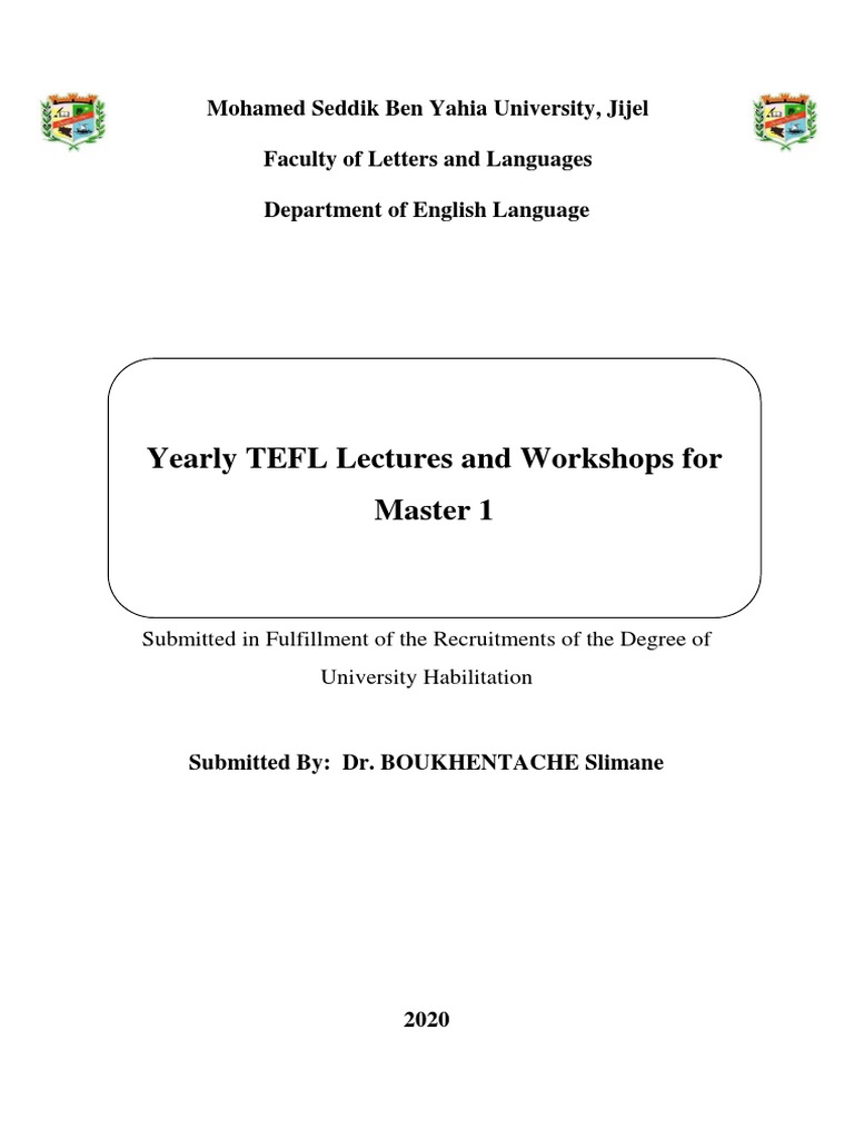 TEFL | PDF | Teaching Method | Learning