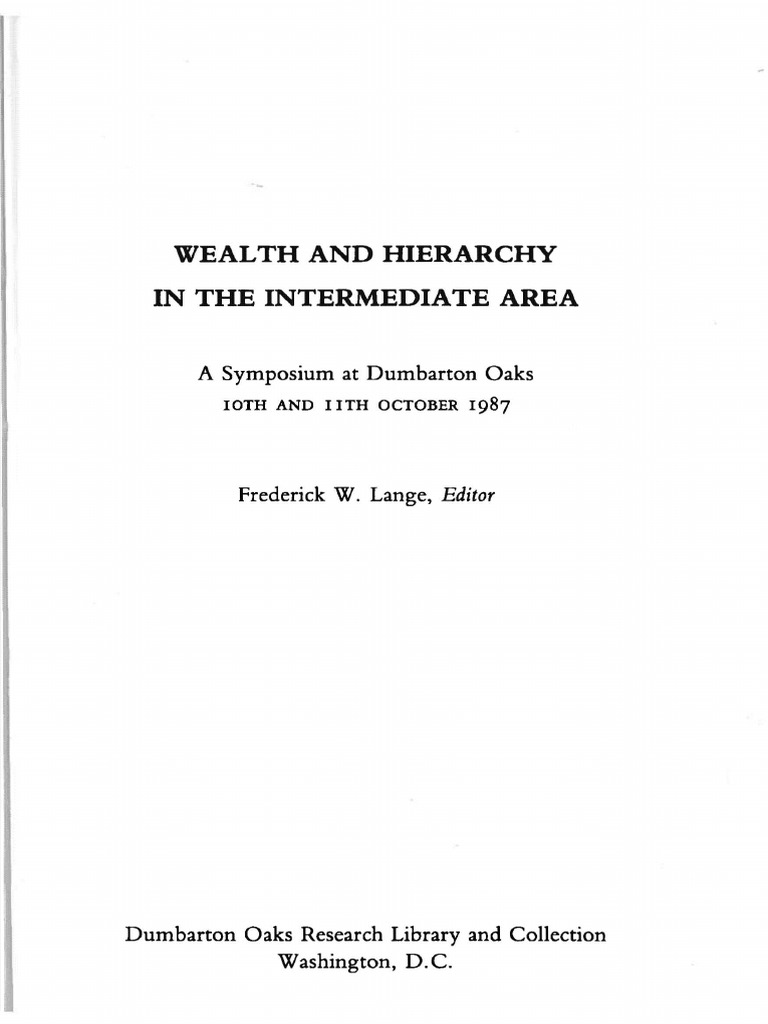 Snarskis 1992 Wealth and Hierarchy in The Archaeology of Eastern and ...