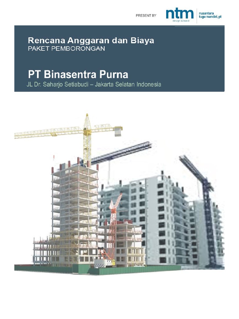 RAP & RAB Renovasi Gedung | PDF