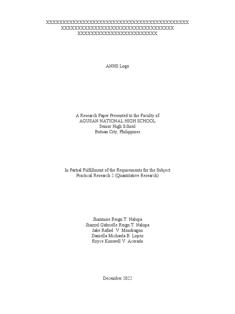 Practical Research 2 Paper Complete Guide | PDF | Hypothesis | Science