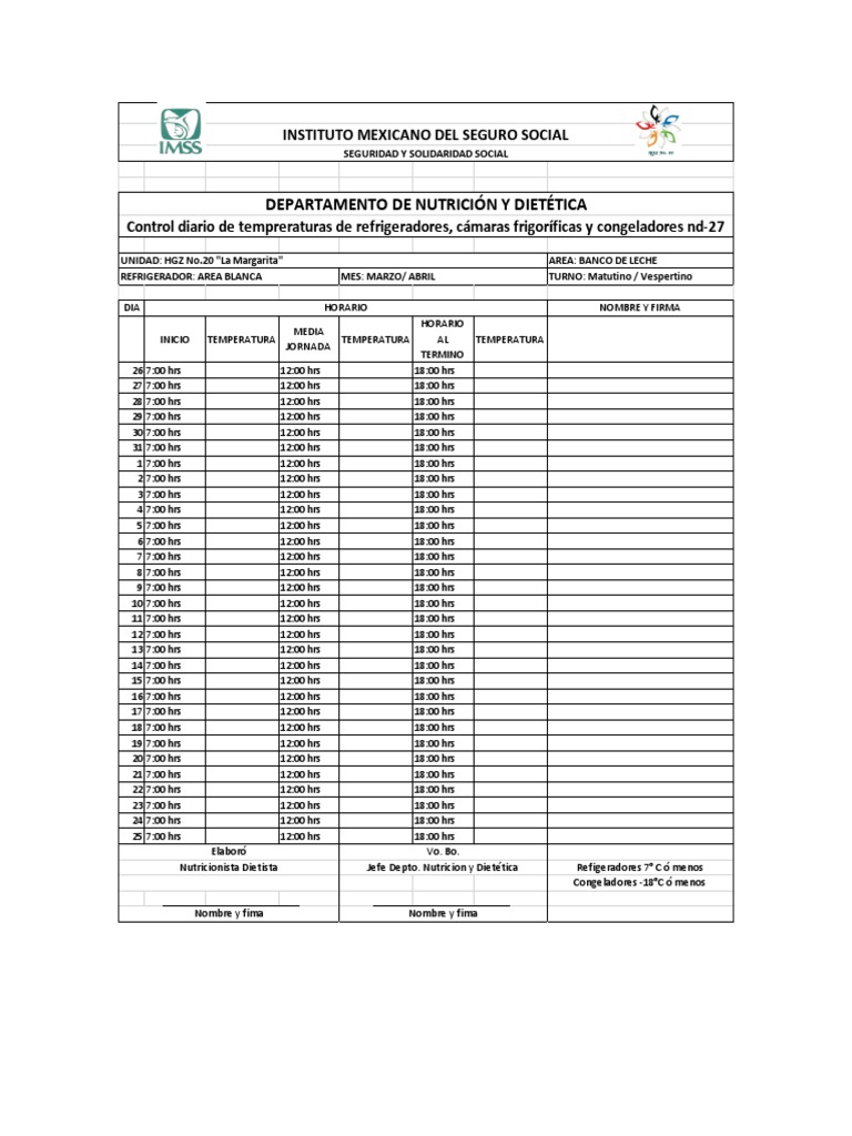 Control de Temperaturas | PDF Control de Temperaturas | PDF