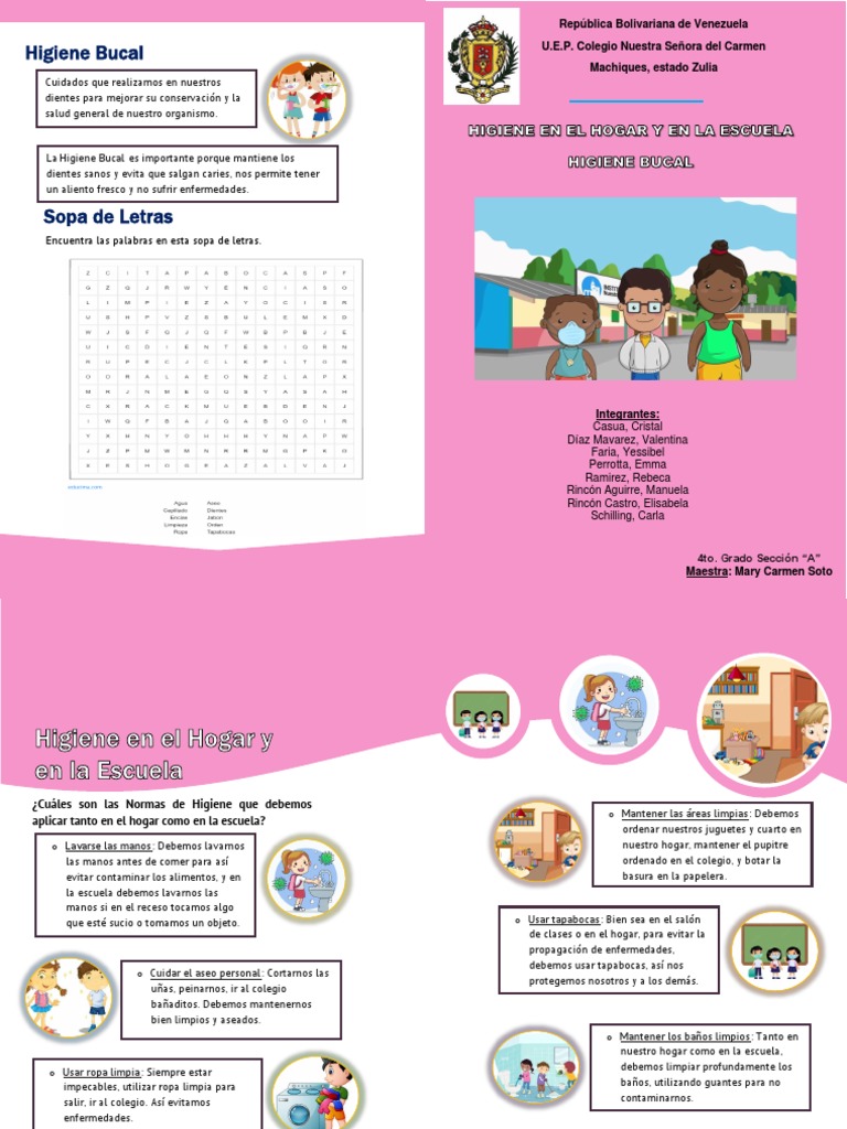 Díptico Higiene Personal | PDF | Especialidades Medicas | Higiene