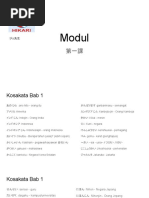 Kunci Jawaban 1-8 Minna - No - Nihongo - Shokyuu - 1 - Hyoujun - Mondai | PDF