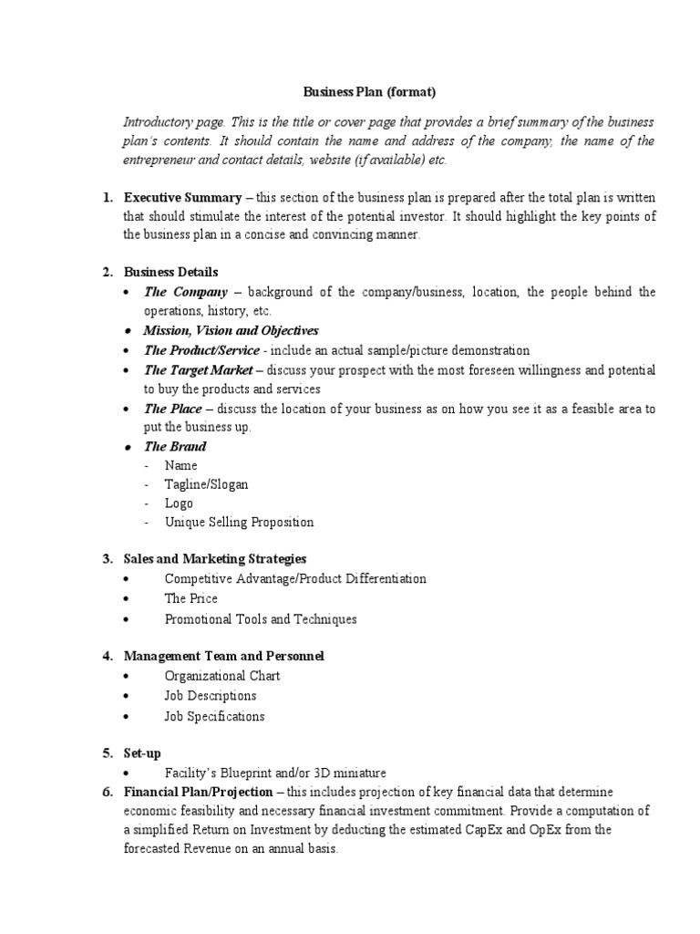 Comprehensive Business Plan Guide | PDF | Business Plan | Expense