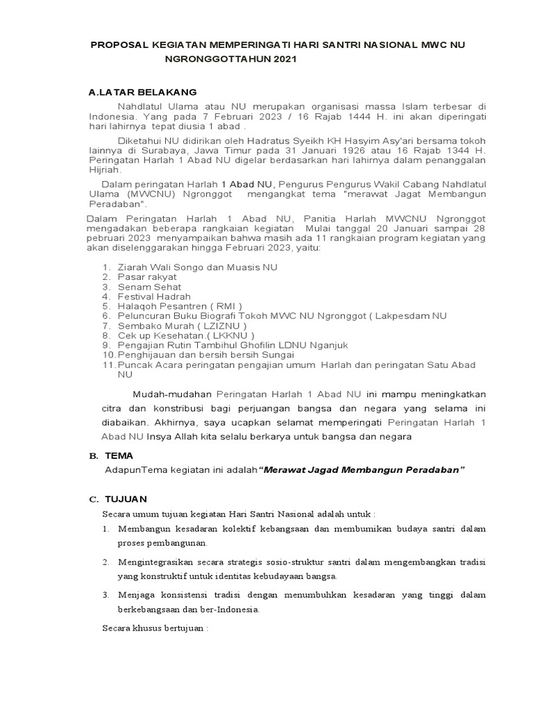 Proposal hsn-1 | PDF