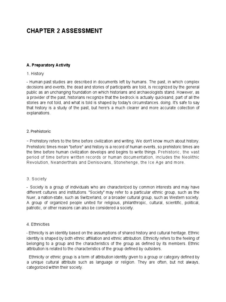 Chapter 2 Assessment PDF | PDF Chapter 2 Assessment PDF | PDF