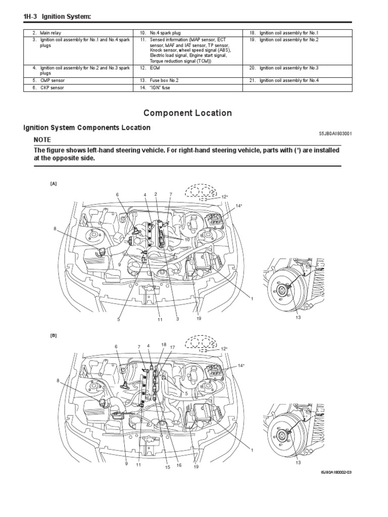 Suzuki - J20-INIG - COIL - 2 | PDF | Ignition System | Vehicles