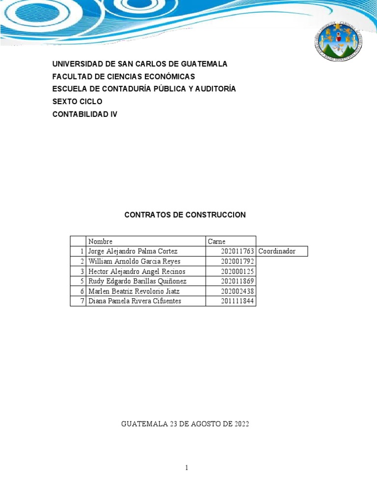 Contrato de Construcción Completo | PDF | Contratista general | Presupuesto