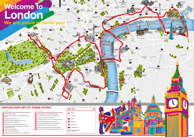 Map London Pdf London