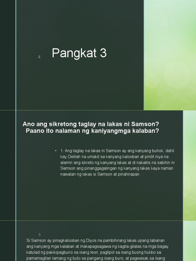 Pangkat 3 | PDF