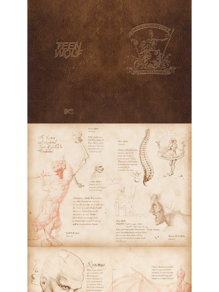 Teen Wolf Bestiary Pdf