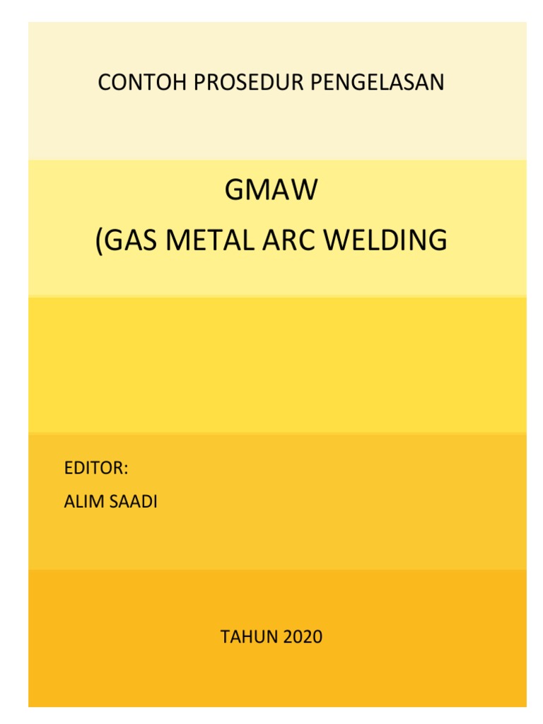 Prosedur-Pengelasan GMAW | PDF