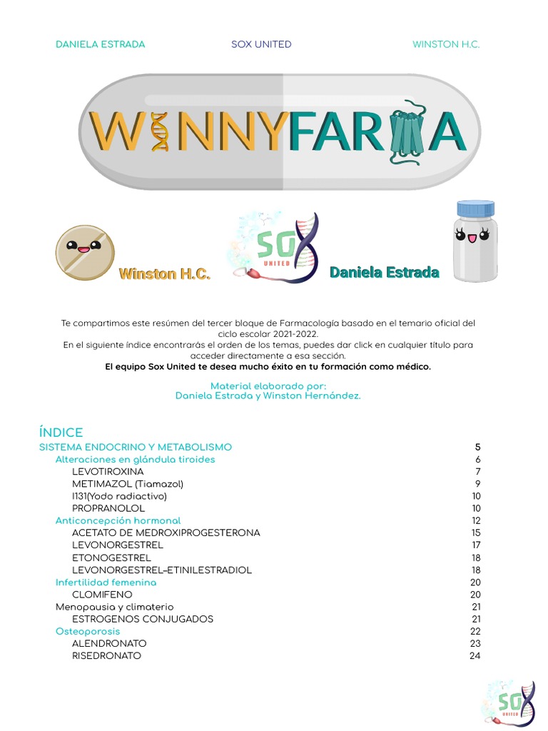 Winny-Farma 2 Sox United | PDF | Tiroides | Ciclo menstrual
