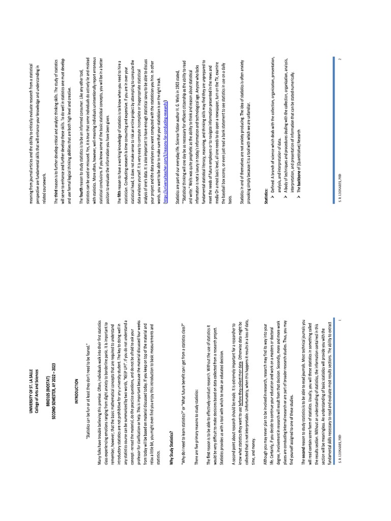 Bio Stat | PDF