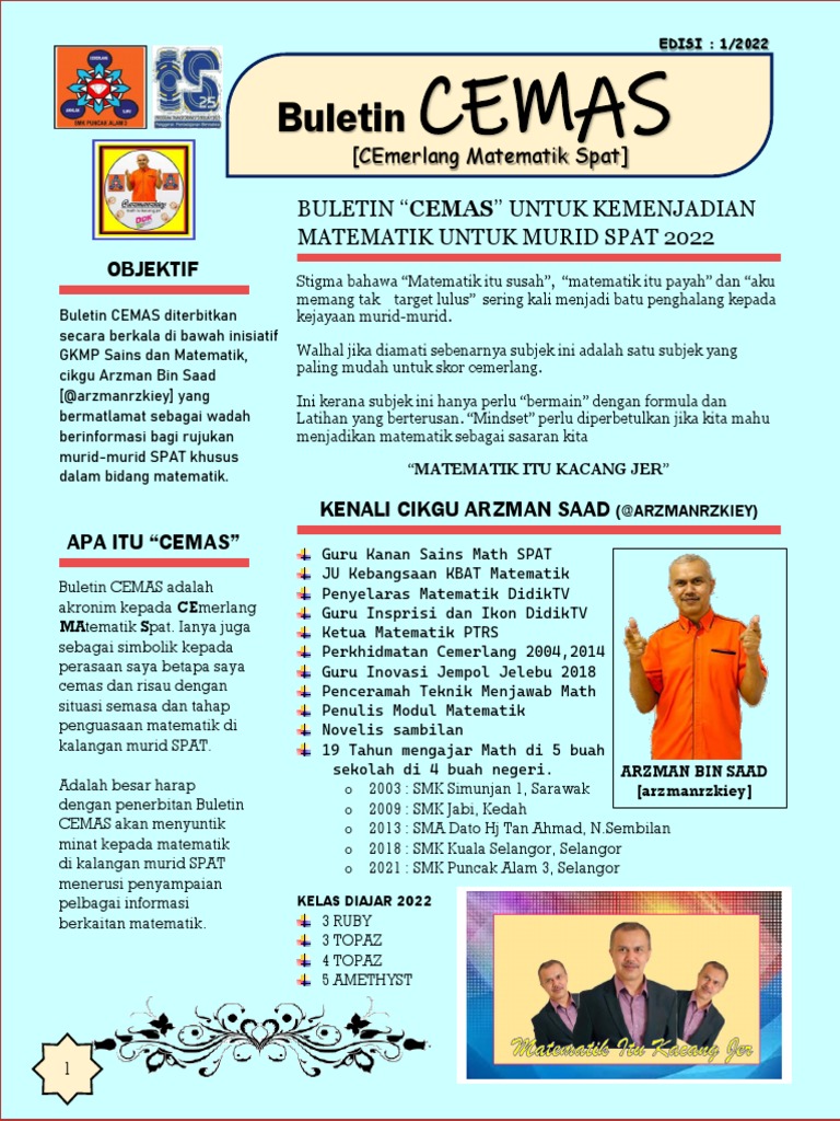 Cemas 2022 - Edisi 1 | PDF