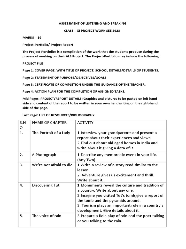 Project Work Class XI (1) - 1 | PDF Project Work Class XI (1) - 1 | PDF
