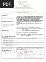 Lesson Exemplar Template Aral Pan 5 | PDF