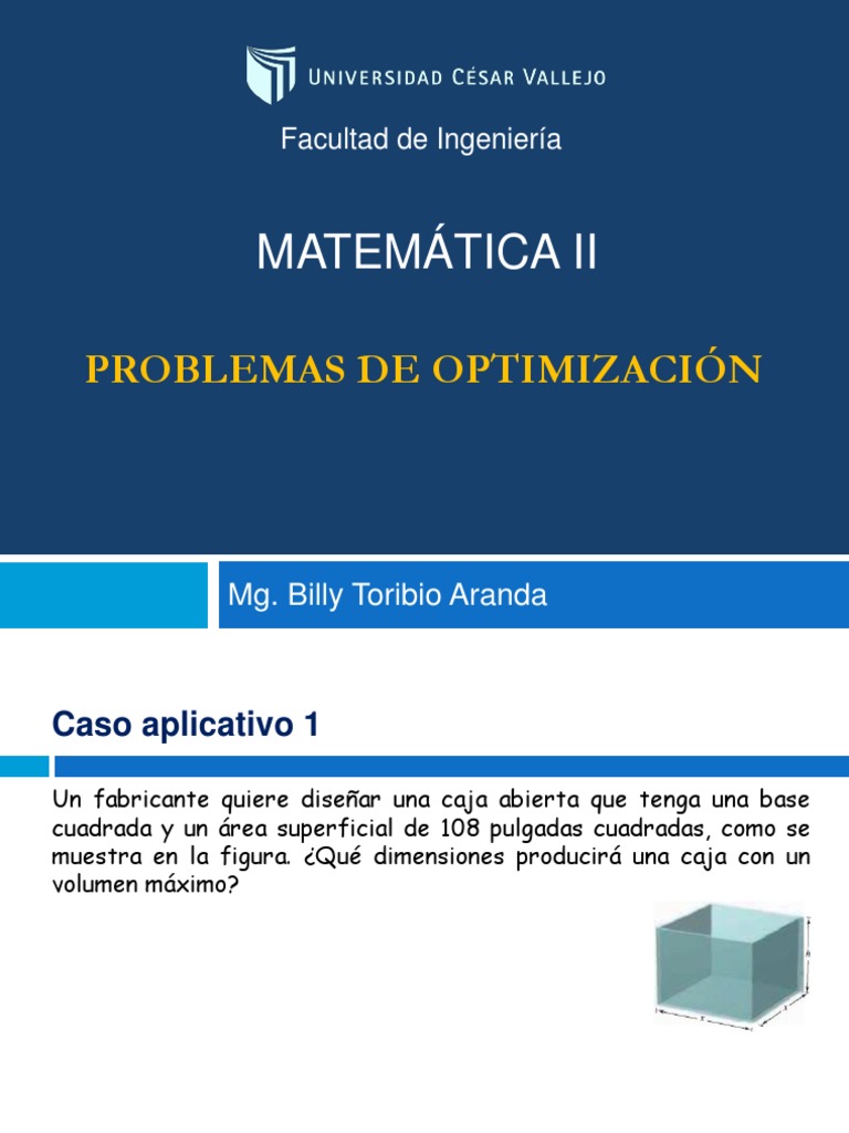 Problemas de Optimización | PDF