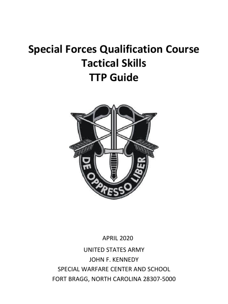Tactical Skills TTP Guide (April 2020) | PDF | Ambush | Platoon