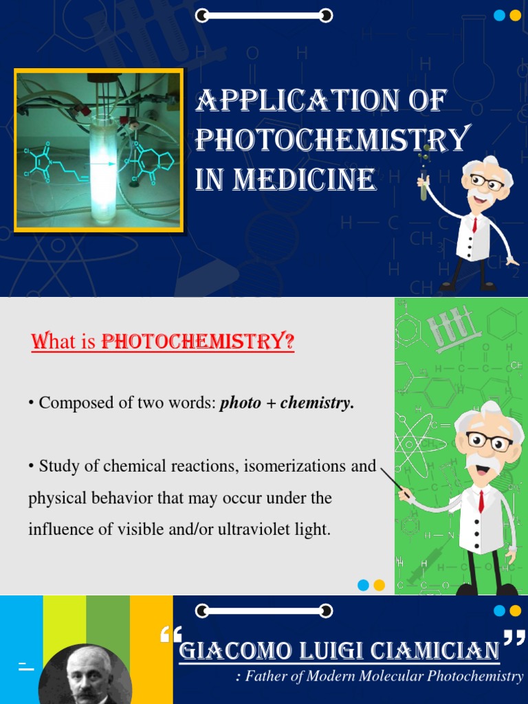 Photochemistry in Medicine | PDF | Wellness | Science & Mathematics
