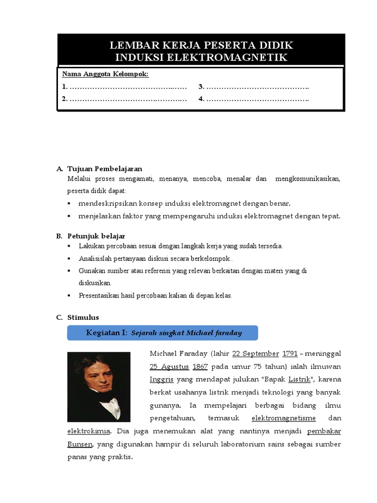 LKPD Induksi EM2 Revisi | PDF