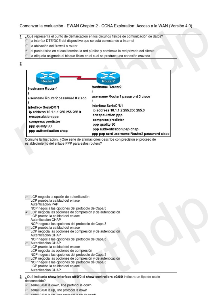 Examen2 Ccna4 | PDF
