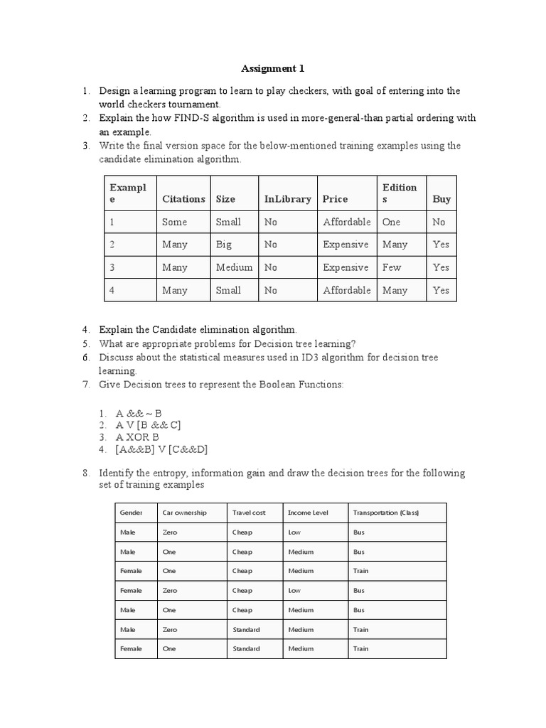 Assignment 1 | PDF | Algorithms | Algorithms And Data Structures