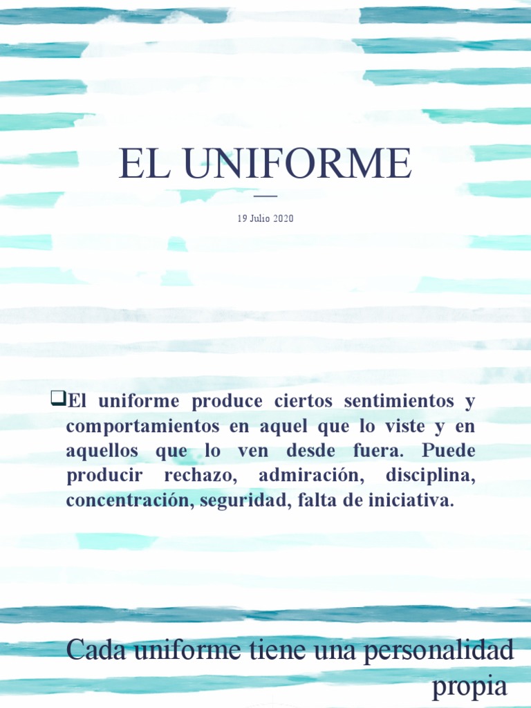 El Uniforme | PDF