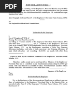 JD Under para 26 (6) of EPF Scheme | PDF | Employment Compensation ...