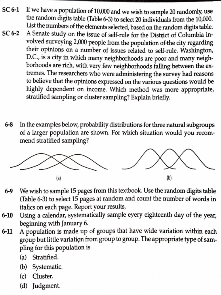 Sampling and Sampling Distributions - Adobe Scan 27 Jan 2023 | PDF | Sampling (Statistics ...