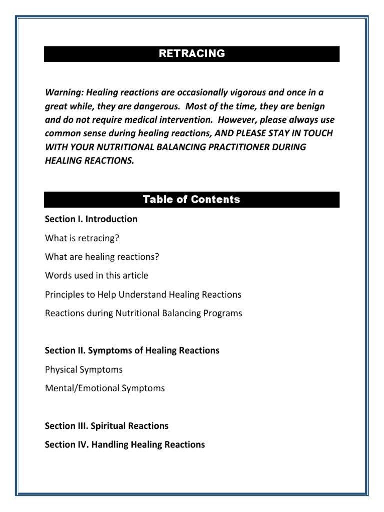 RETRACING | Download Free PDF | Psychological Trauma | Pain