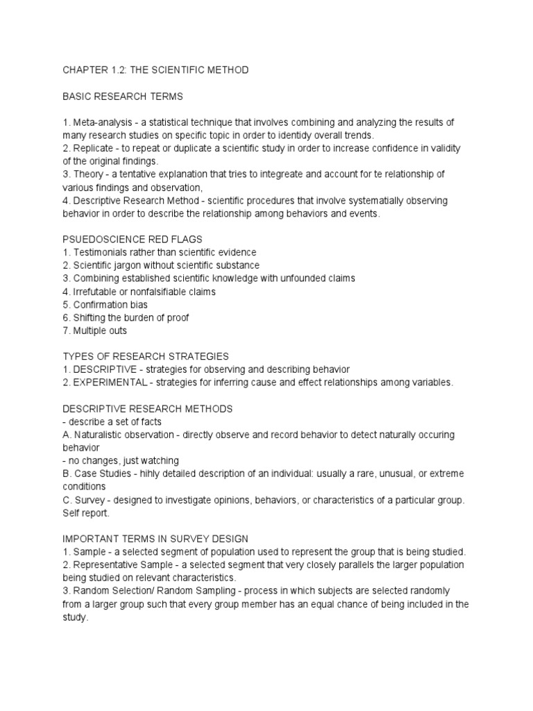 Understanding the Scientific Method | PDF | Science & Mathematics