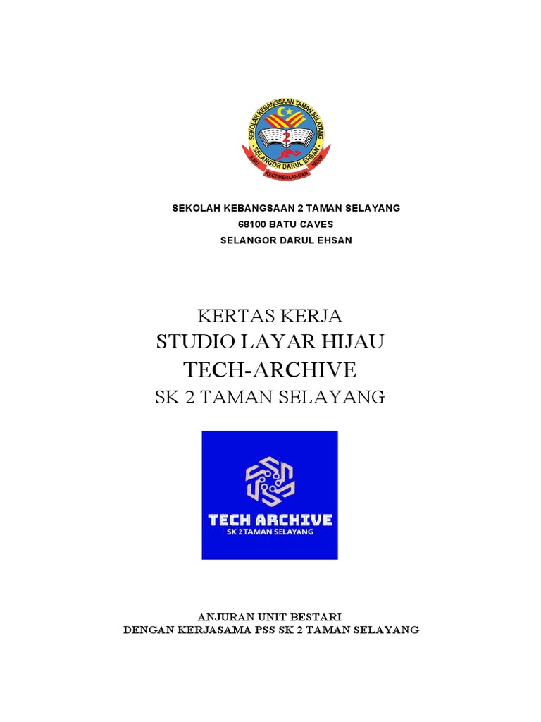 Kertas Kerja Studio Tech-Archive | PDF