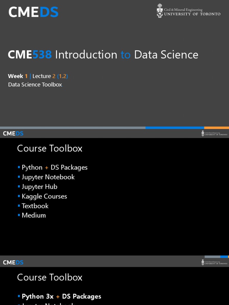 CME538 Week1 - Lecture2 | PDF | Python (Programming Language) | Software Development