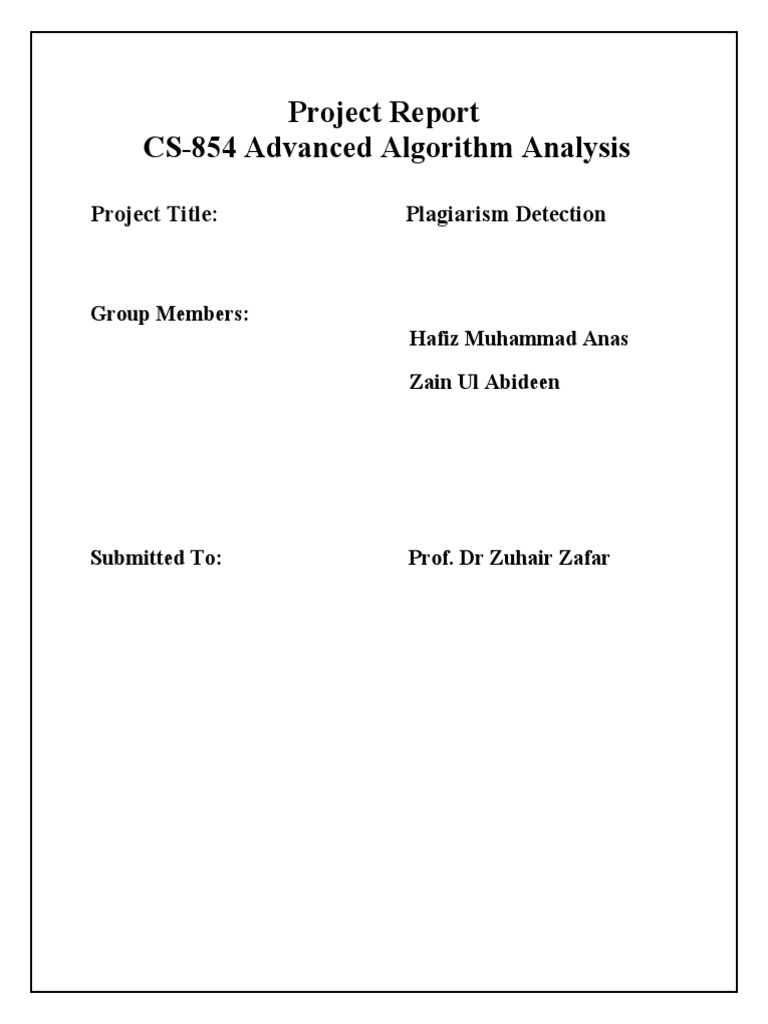 Semester Final Project Report | PDF