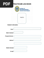 UUM Practicum Log Book Template | PDF | Universities And Colleges ...