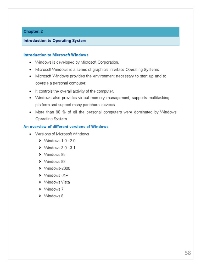 Unit-2 'OS' | PDF | Microsoft Windows | Window (Computing)