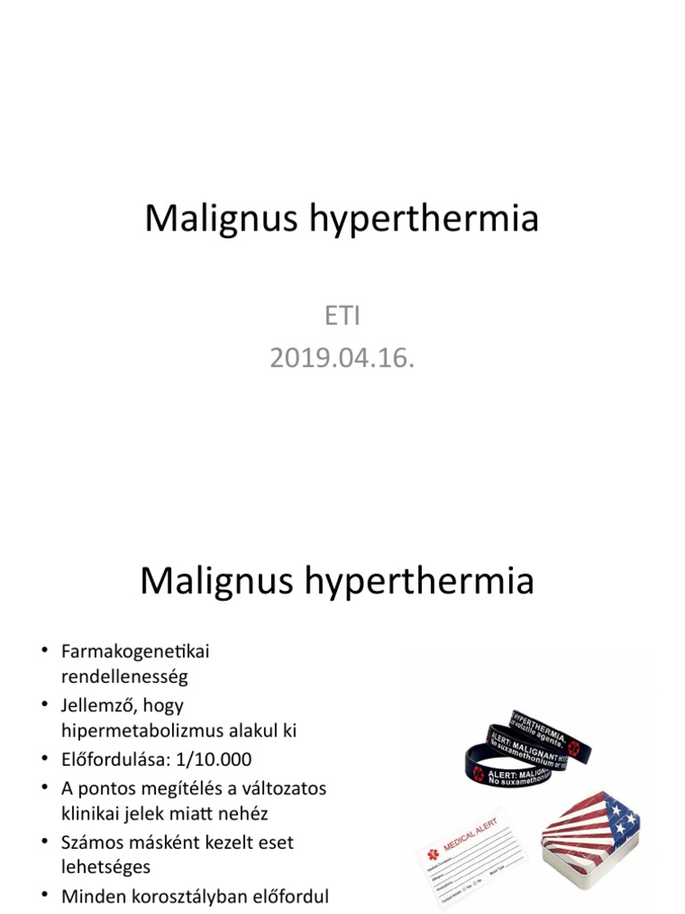 Malignus Hyperthermia | PDF