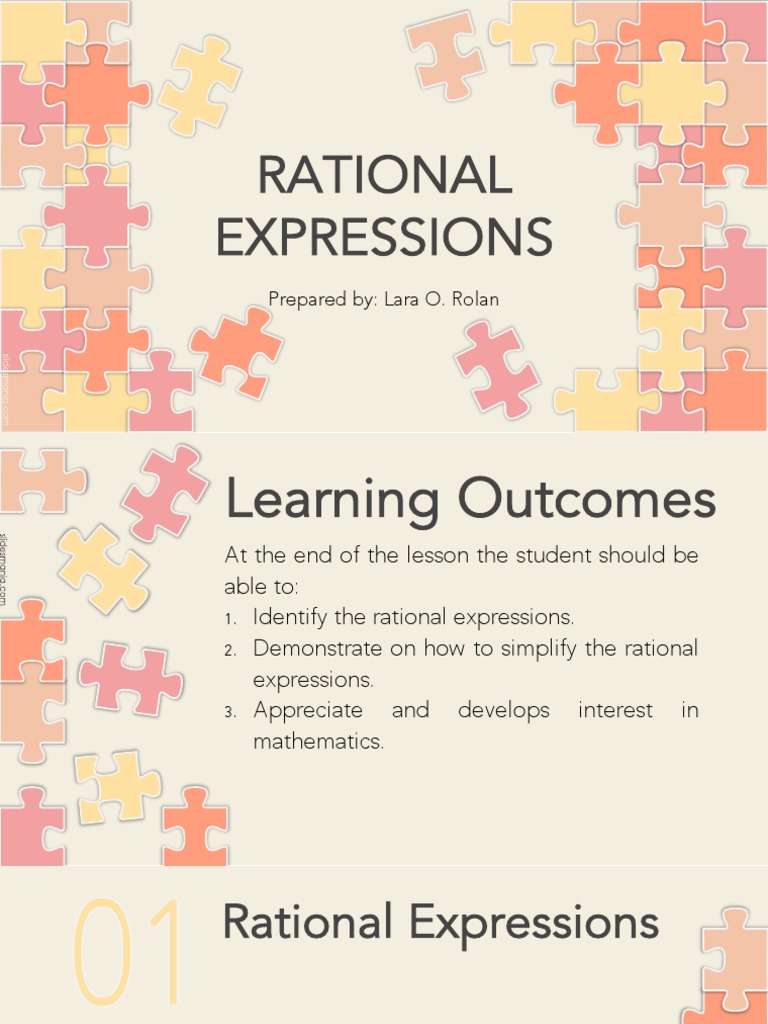 5 - Rational Expressions | PDF | Rational Number | Mathematical Analysis