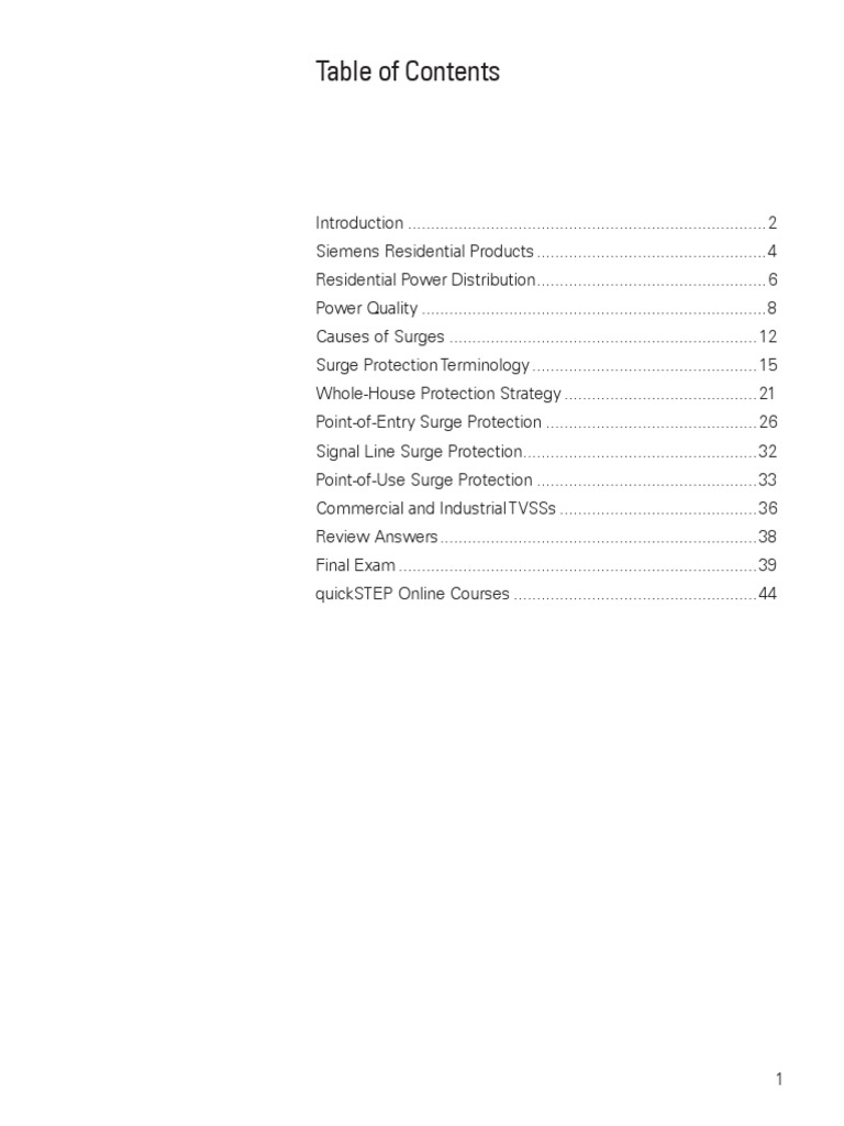 Basic of Surge Protection | PDF | Equipment | Electronics