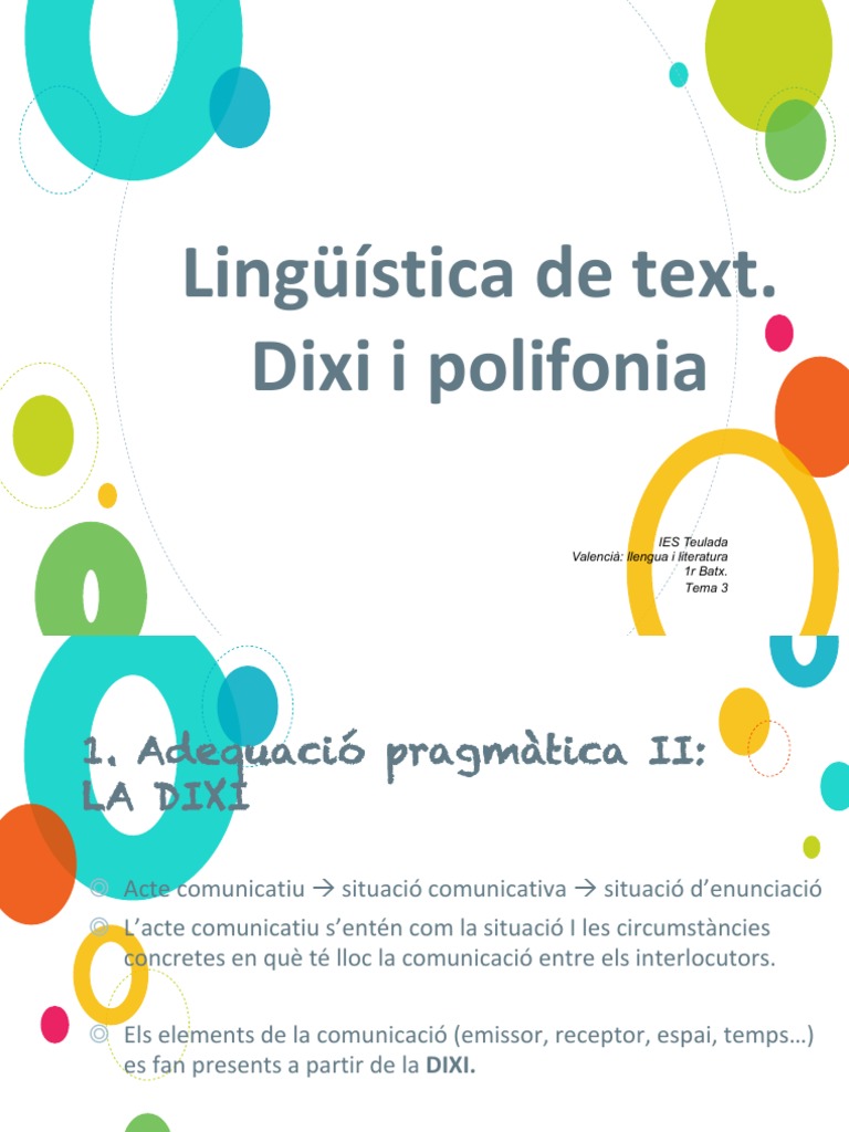 Dixi I Polifonia Pdf