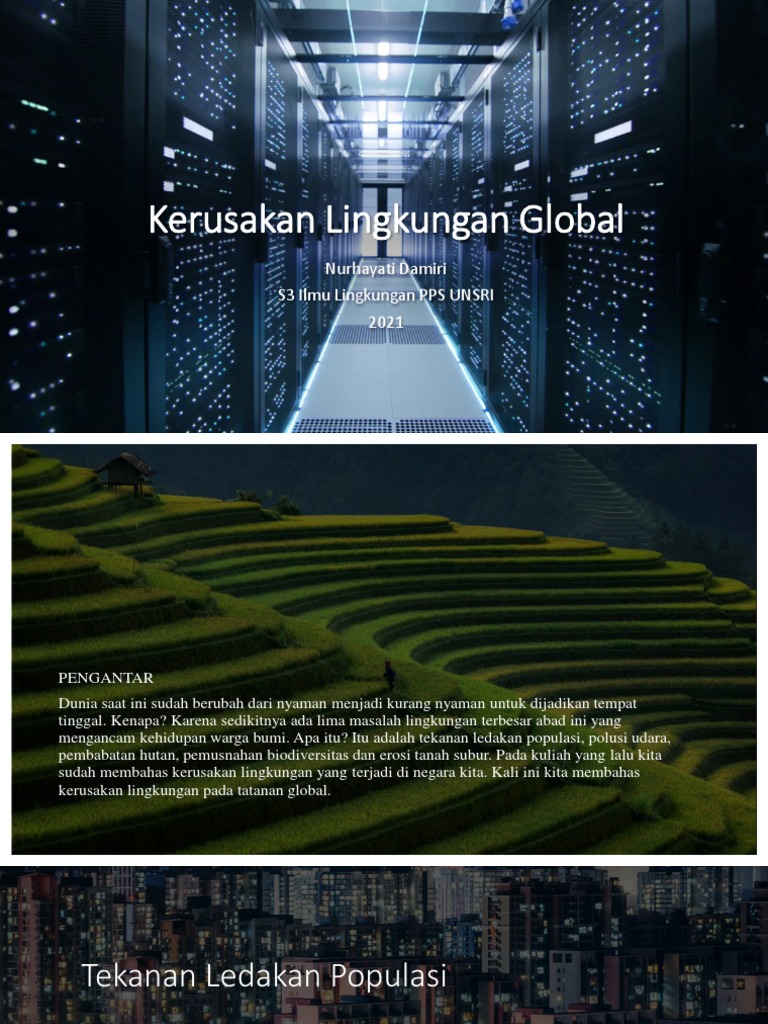 Kerusakan Lingkungan Global | PDF