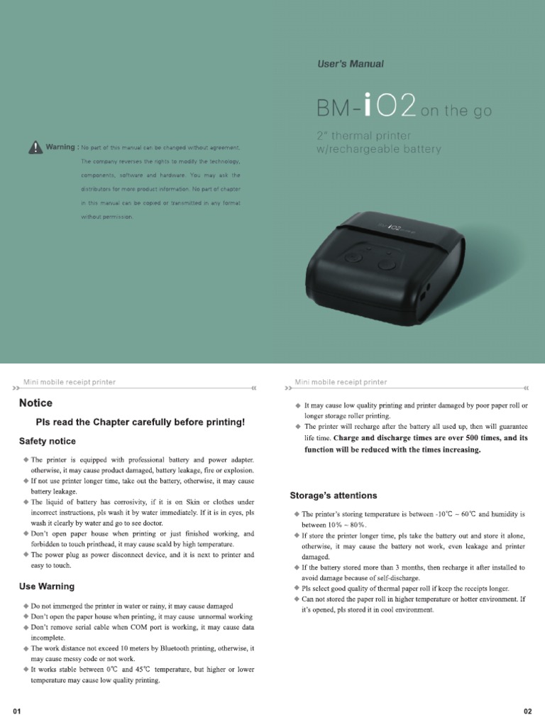 BM-i02 User Manual | PDF