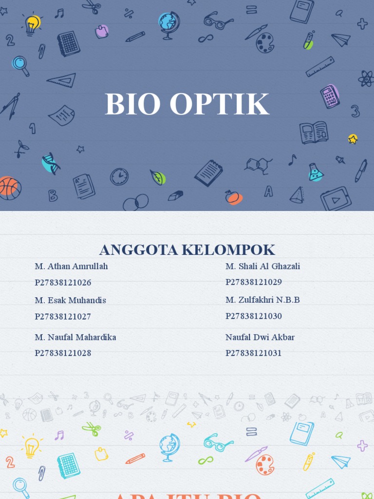 Biooptik Fisika | PDF | Sains & Matematika