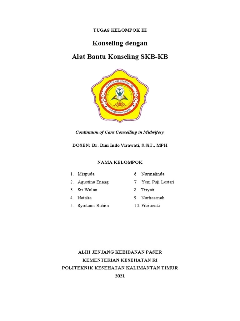 Tugas Kelompok Iii - Coc - SKB-KB | PDF