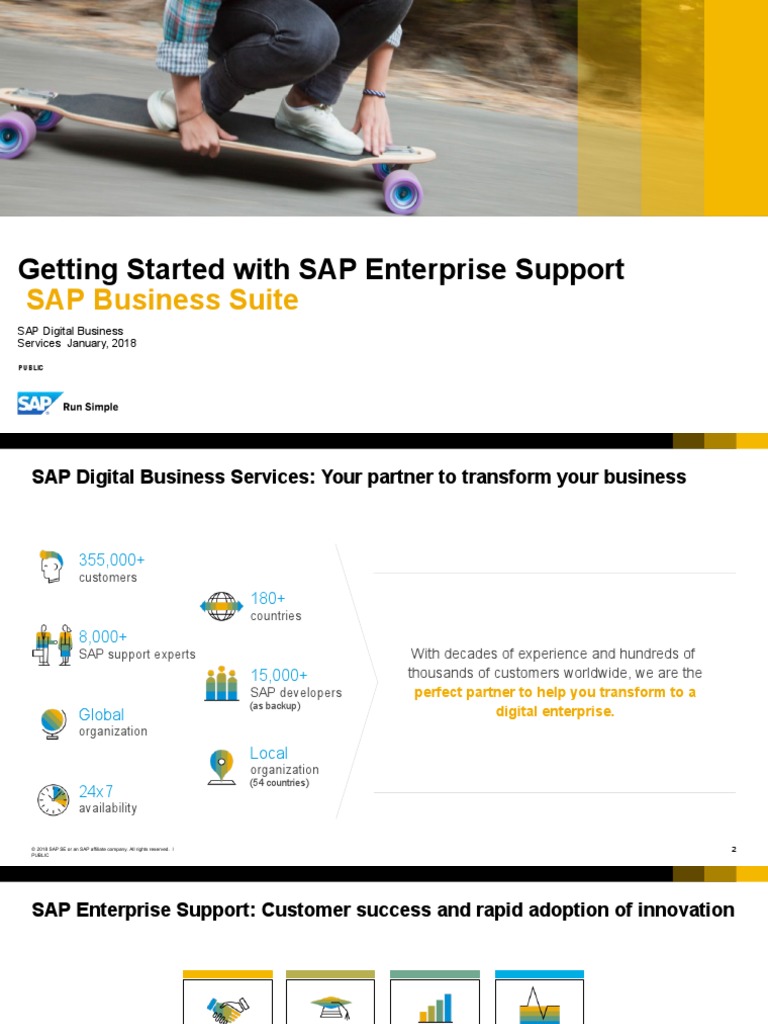 Getting Started With SAP Enterprise Support | PDF | Innovation ...