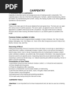 Glossary of Woodworking Terms | PDF | Wood | Lumber