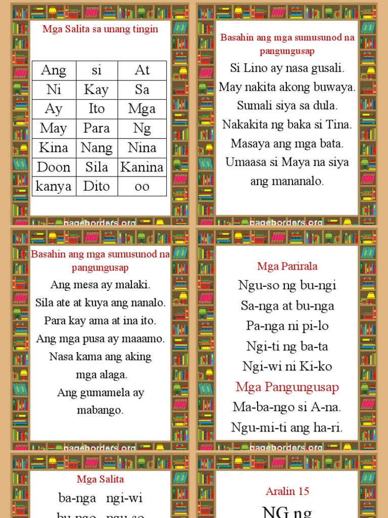 Booklet Filipino | PDF