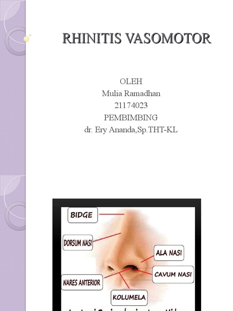 Rhinitis Vasomotor | PDF