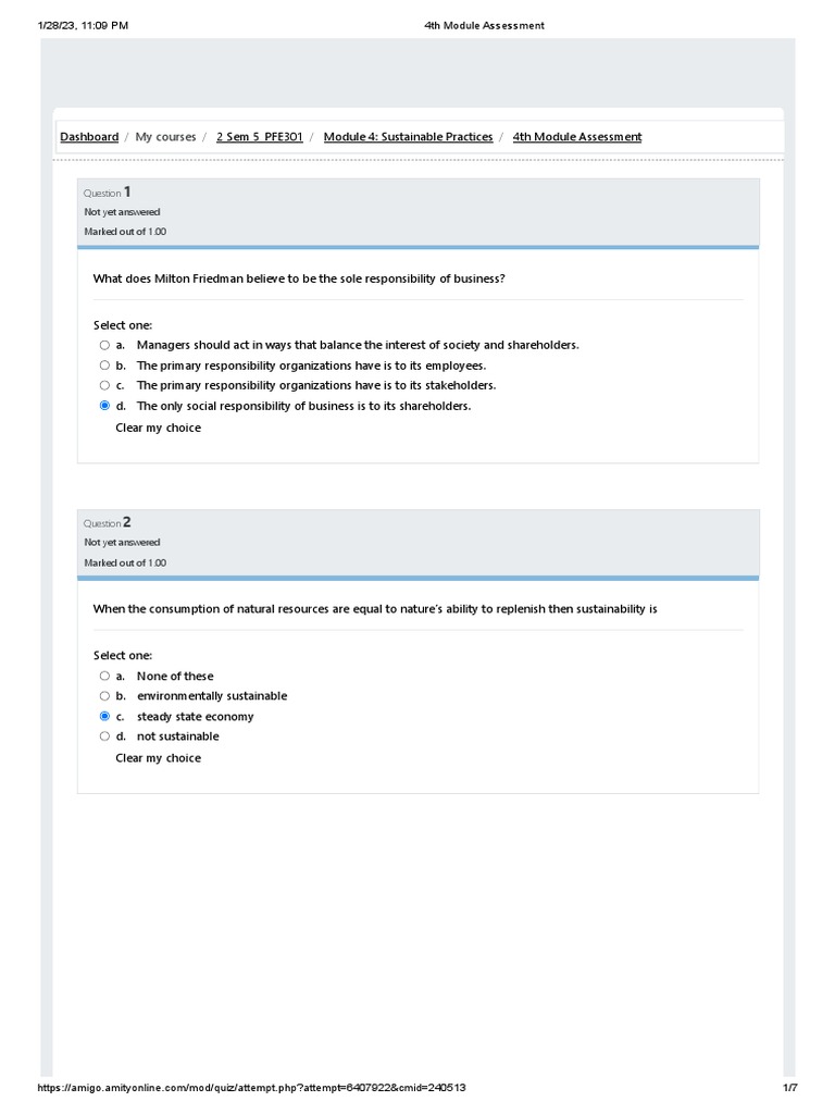 4th Module Assessment | PDF | Corporate Social Responsibility ... 4th Module Assessment | PDF | Corporate Social Responsibility ...
